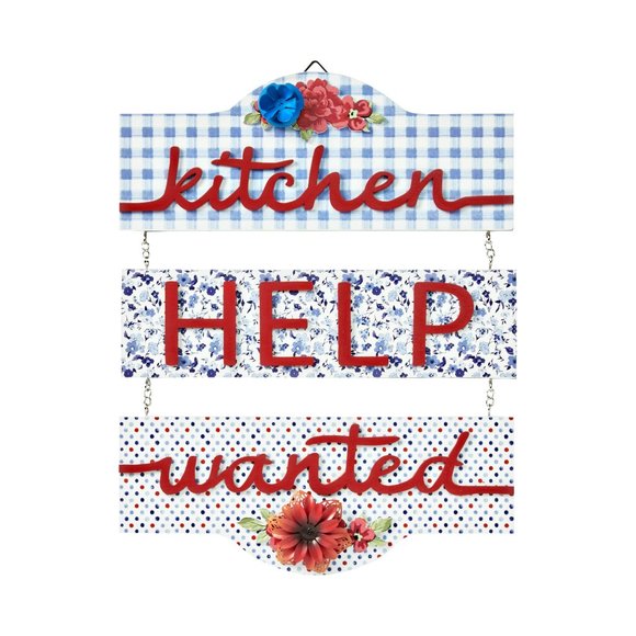 The Pioneer Woman | Wall Decor | The Pioneer Woman Kitchen Help Wanted ...